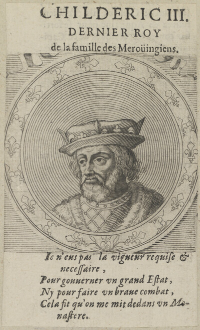 Bildnis des Childeric III., König des Fränkischen Reiches | Europeana