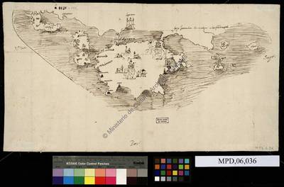 [Mapa de la península de Morea y de las costas e islas adyacentes ...
