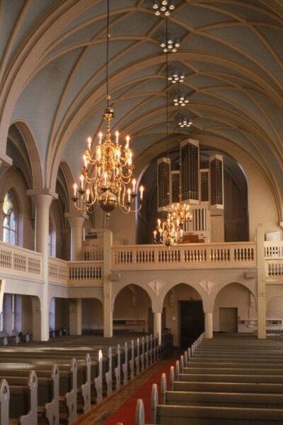 kirkko, sisäkuva | Europeana