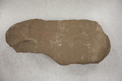 Malsten/slipsten av röd sandsten | Europeana